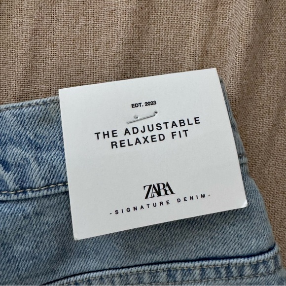 Zara | Jeans | Zara Jean The Adjustable Relaxed Fit | Poshmark